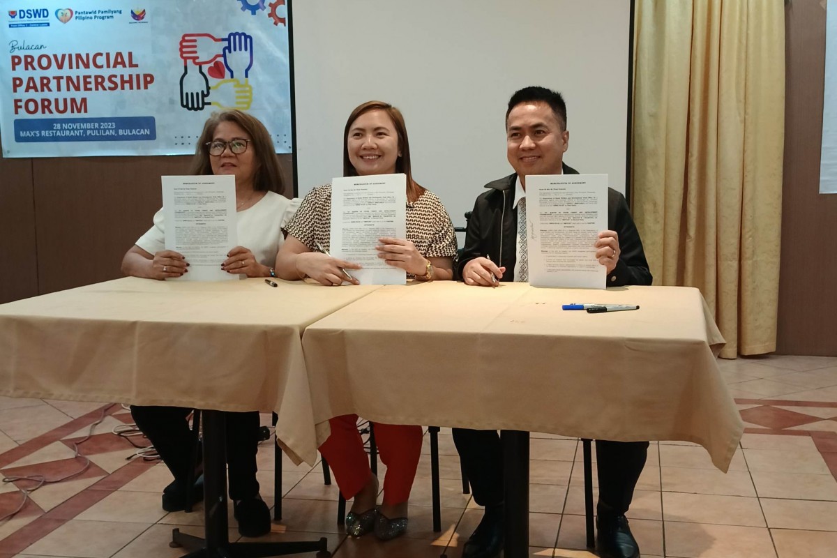 St. Martin — MOA Signing of St. Martin Coop and DSWD